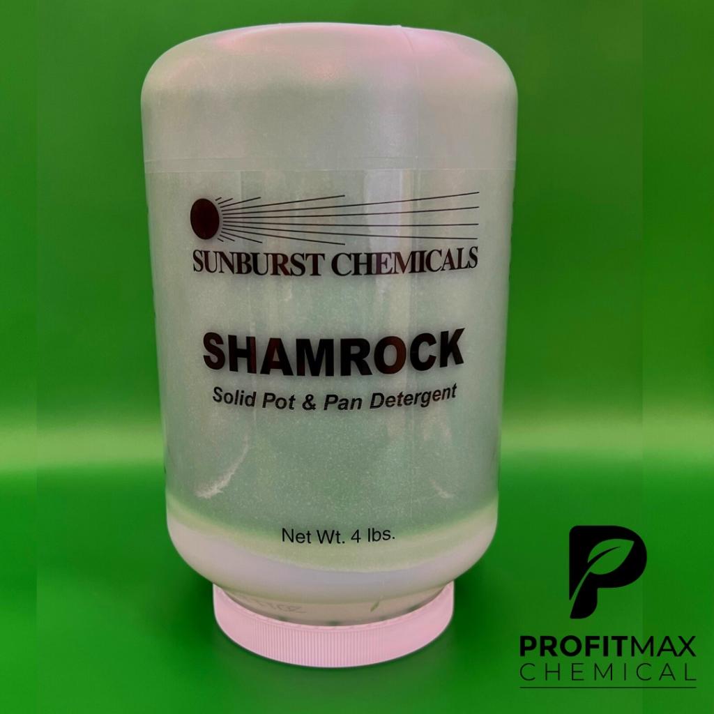 Sunburst Chemicals Shamrock Dish Detergent Spotlight. The Green Soap.